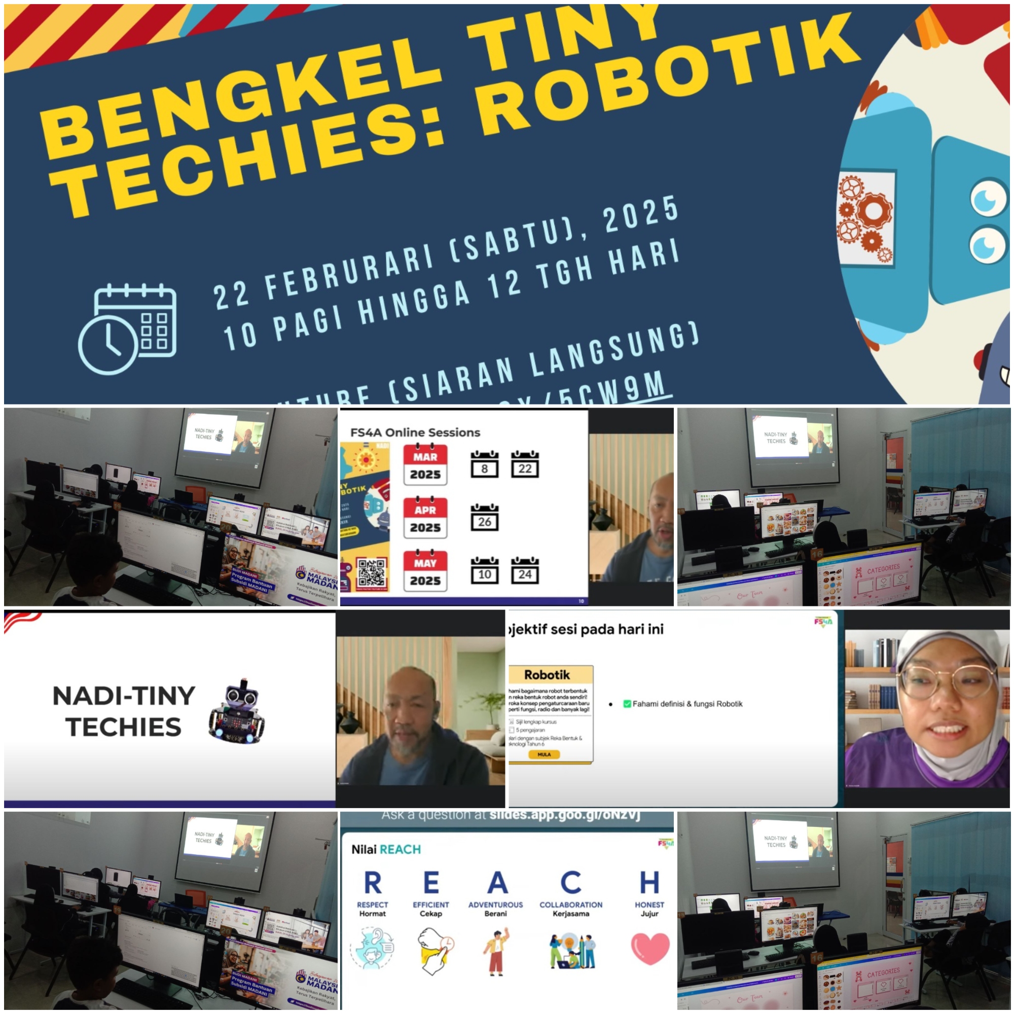 Aktiviti Februari 2025 : Bengkel Tiny Techies : Ro..
