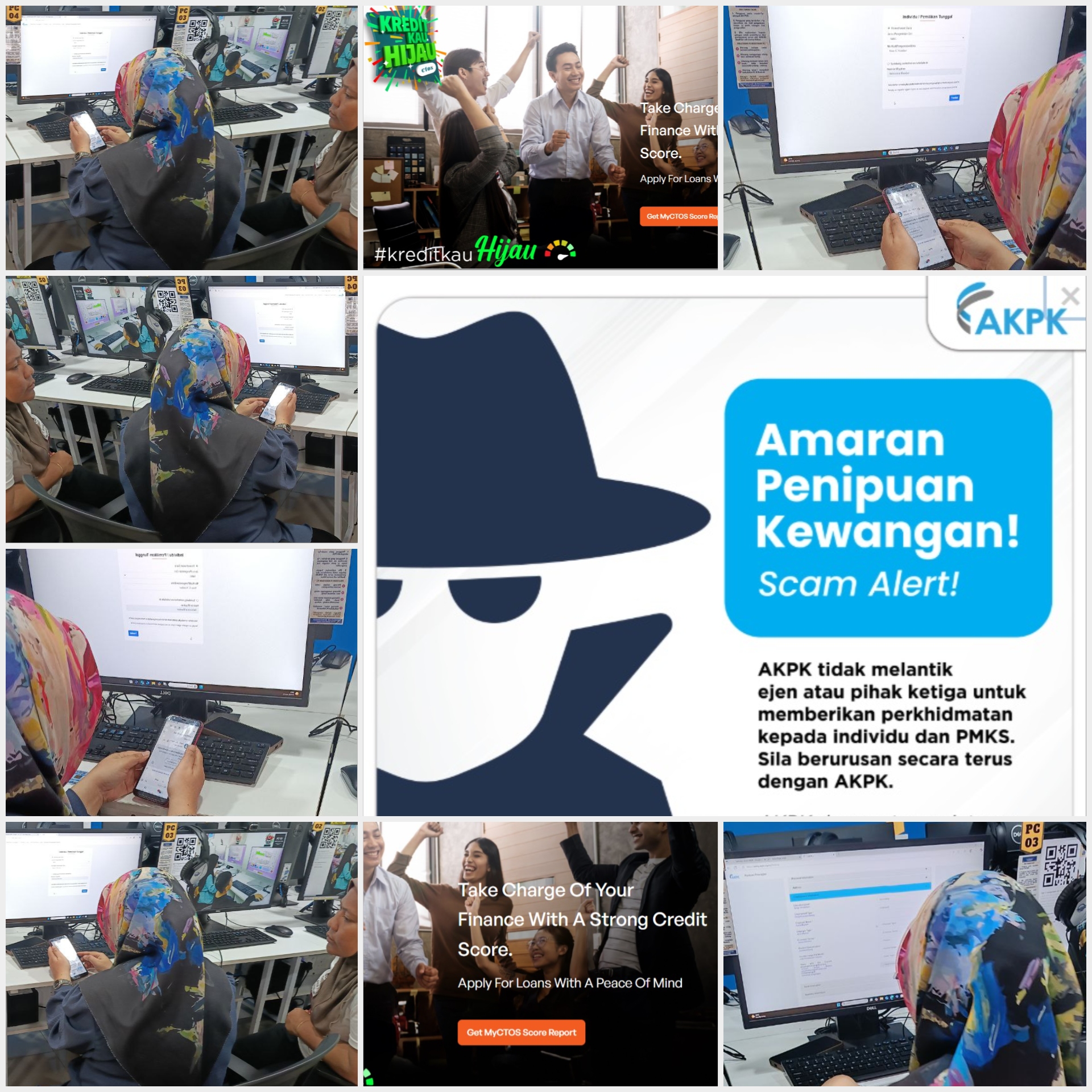 Permohonan AKPK Laporan CTOS Petugas NAD..